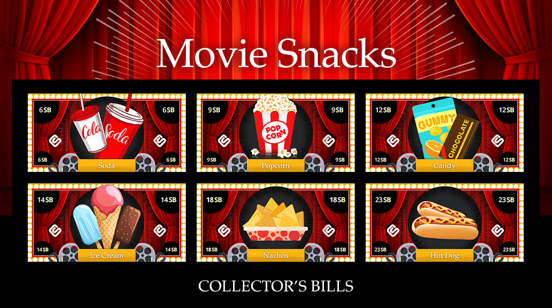 Movie Snacks Collector's Bills June 15th - 21st : r/SwagBucks